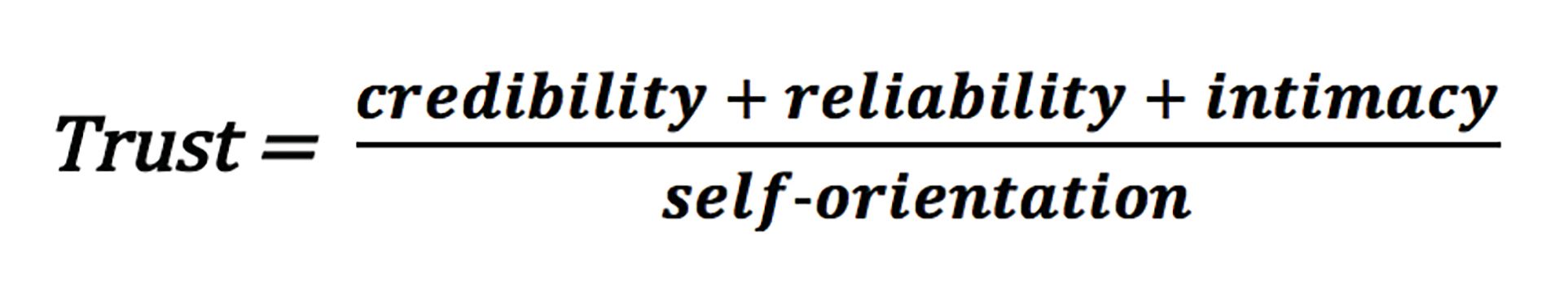 The trust equation to build advice around | Money Marketing